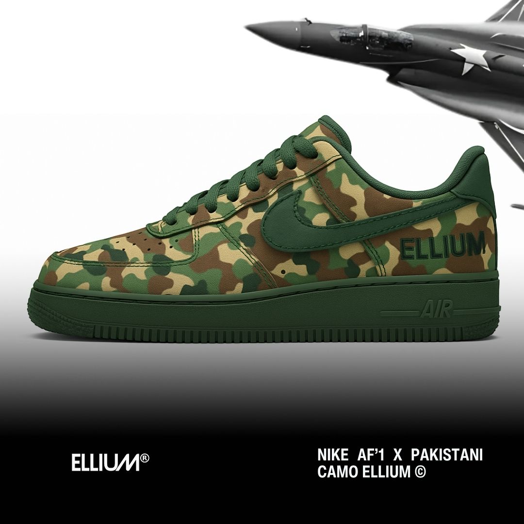 PAKISTANI CAMO - NIKE AIRFORCE 1