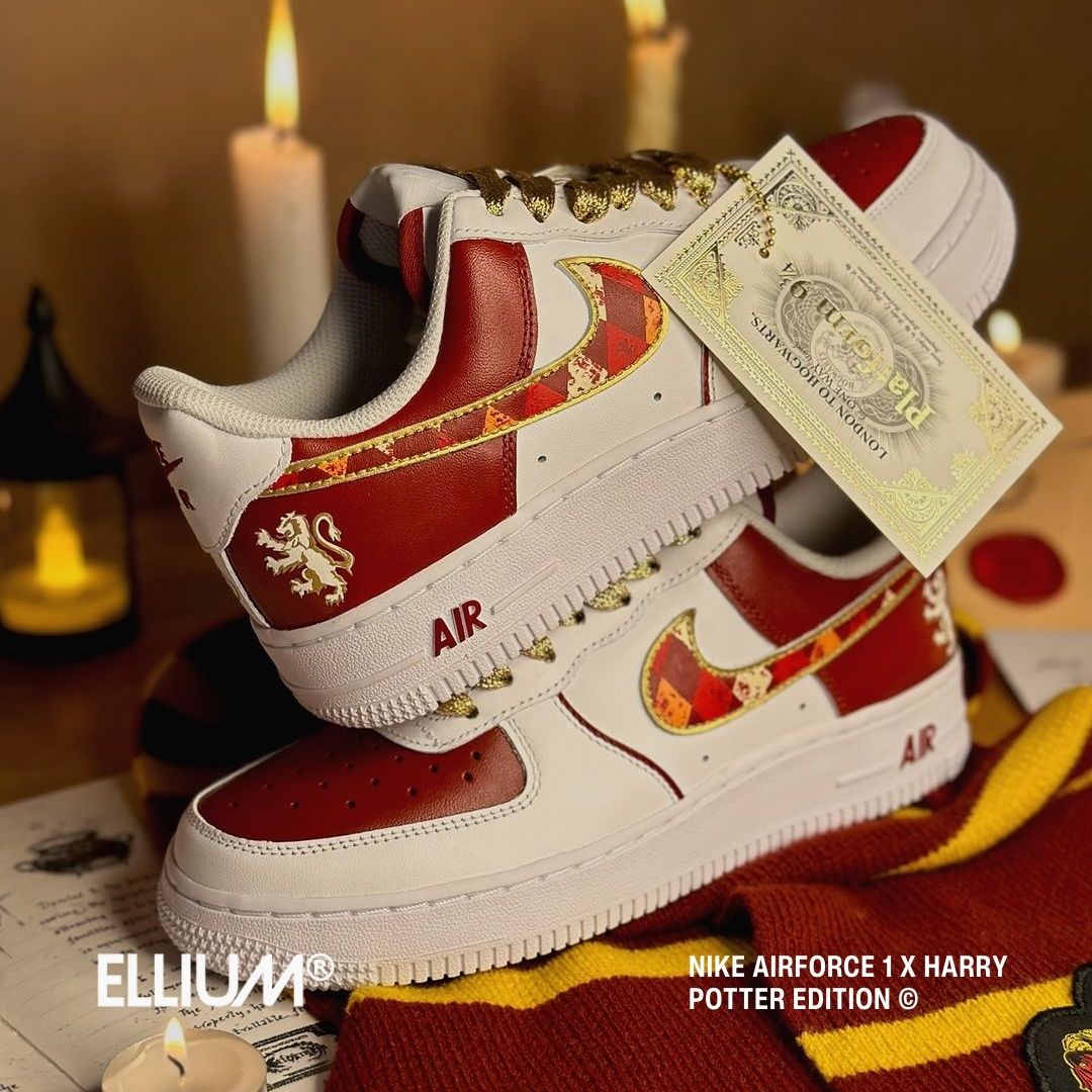 Harry Potter Gryffindor 🧙🏻‍♀️🔮🪄 - NIKE AIRFORCE 1