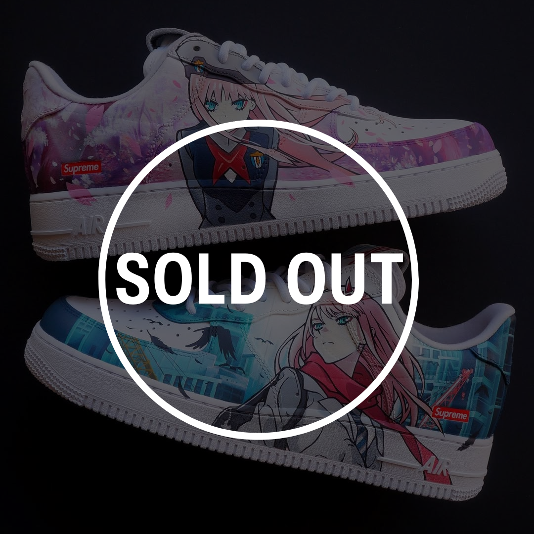 ZERO TWO - NIKE AIRFORCE 1 [ Collectors Edition - 3 Pairs Only ]