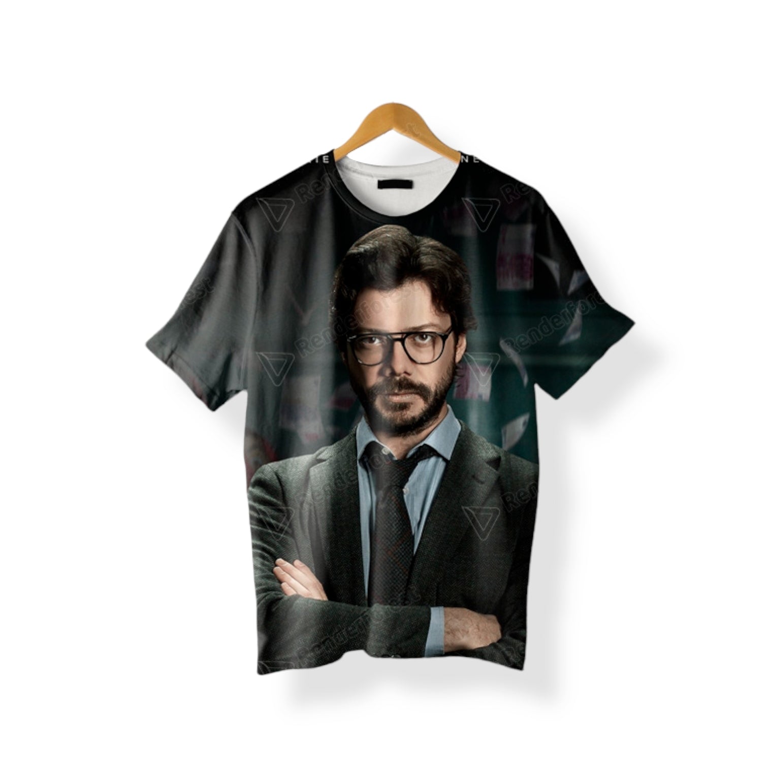 Money Heist All Over Printed TShirt