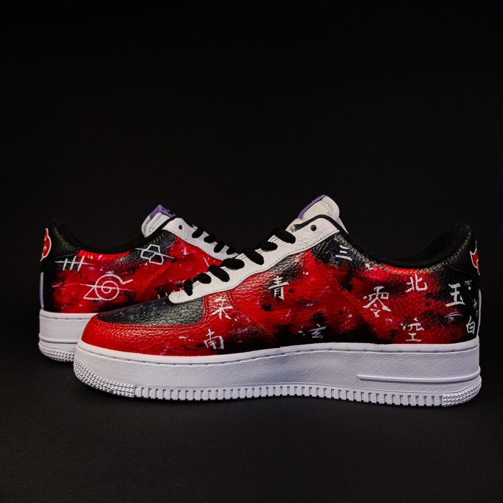 AKATSUKI CLAN | NARUTO - NIKE AIRFORCE 1