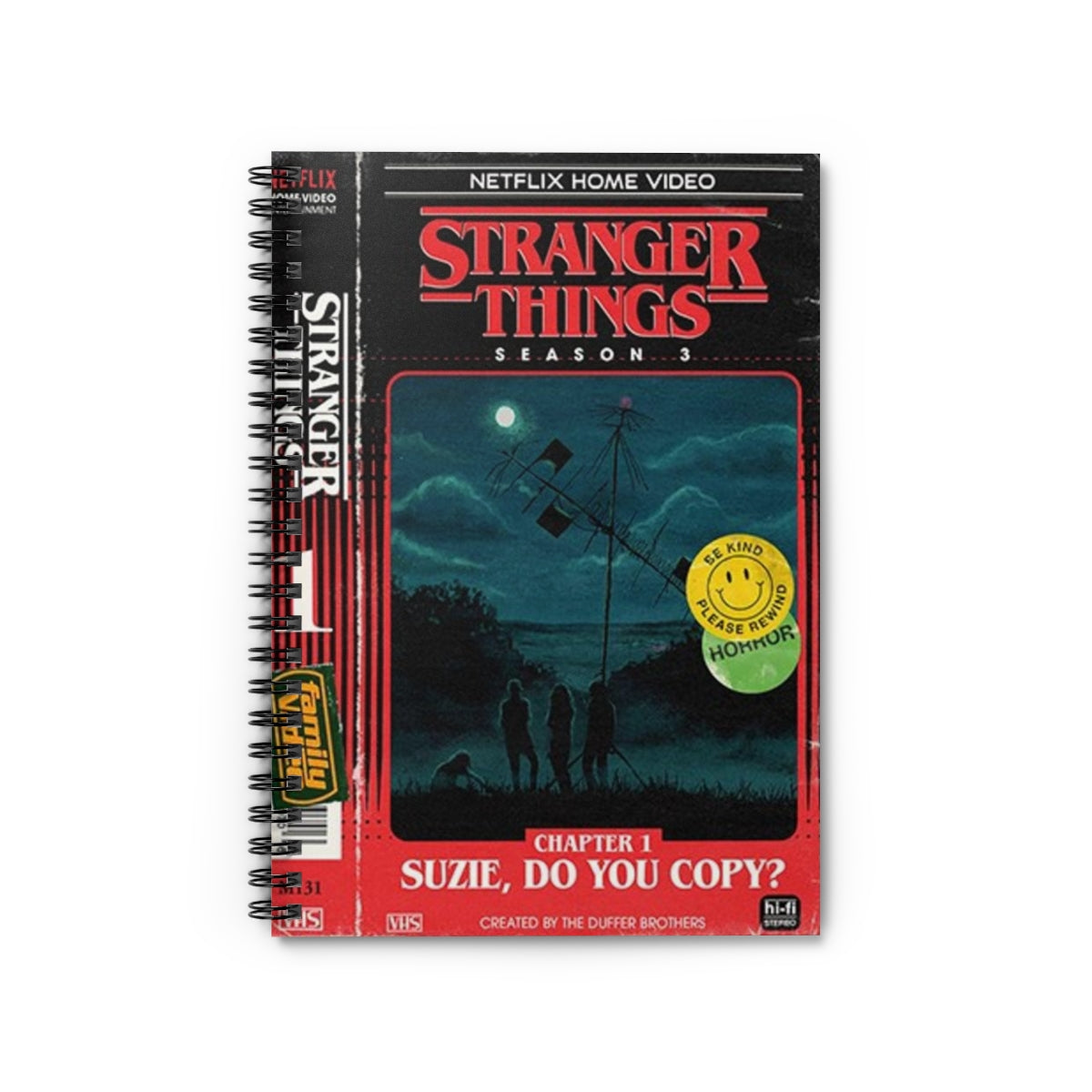 Stranger Things Notebook